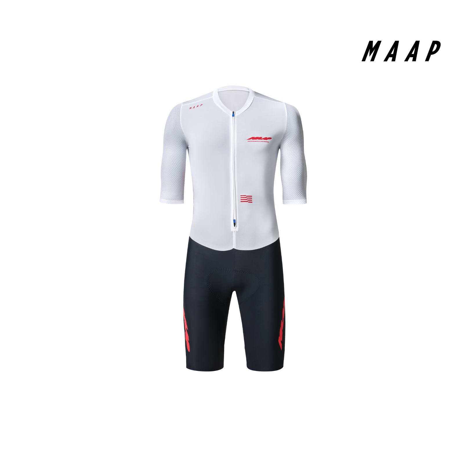 Eclipse Pro Race Suit White/Infrared – YW Collection