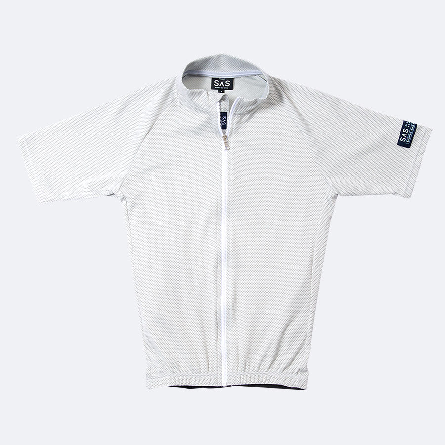 S1-A Riding Jersey White/ Navy – YW Collection